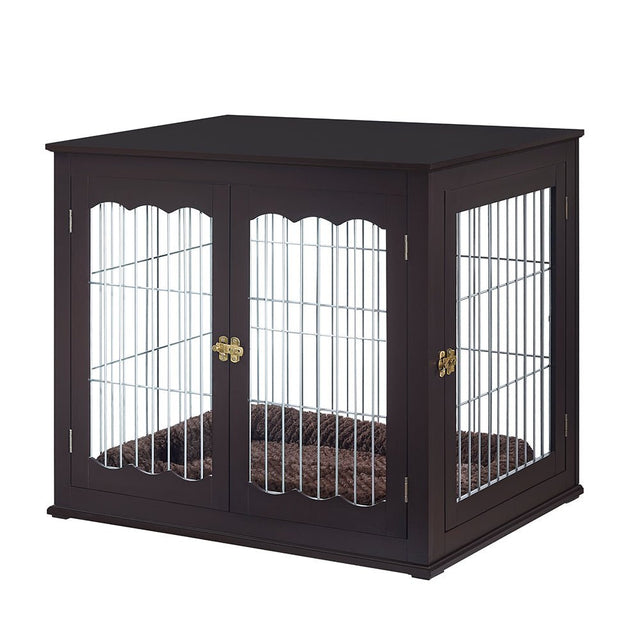 Unipaws Wooden Wire Pet Home Dog Crate – Unipaws Official Store
